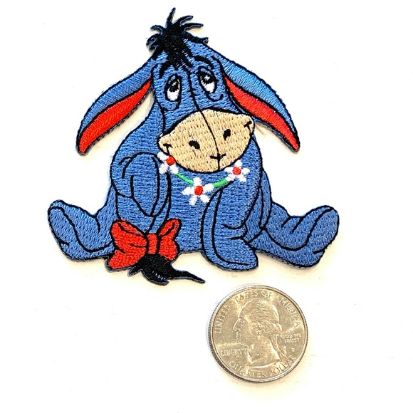 Accessories | Eeyore Patch Winnie The Pooh Iron On Diy Applique | Poshmark